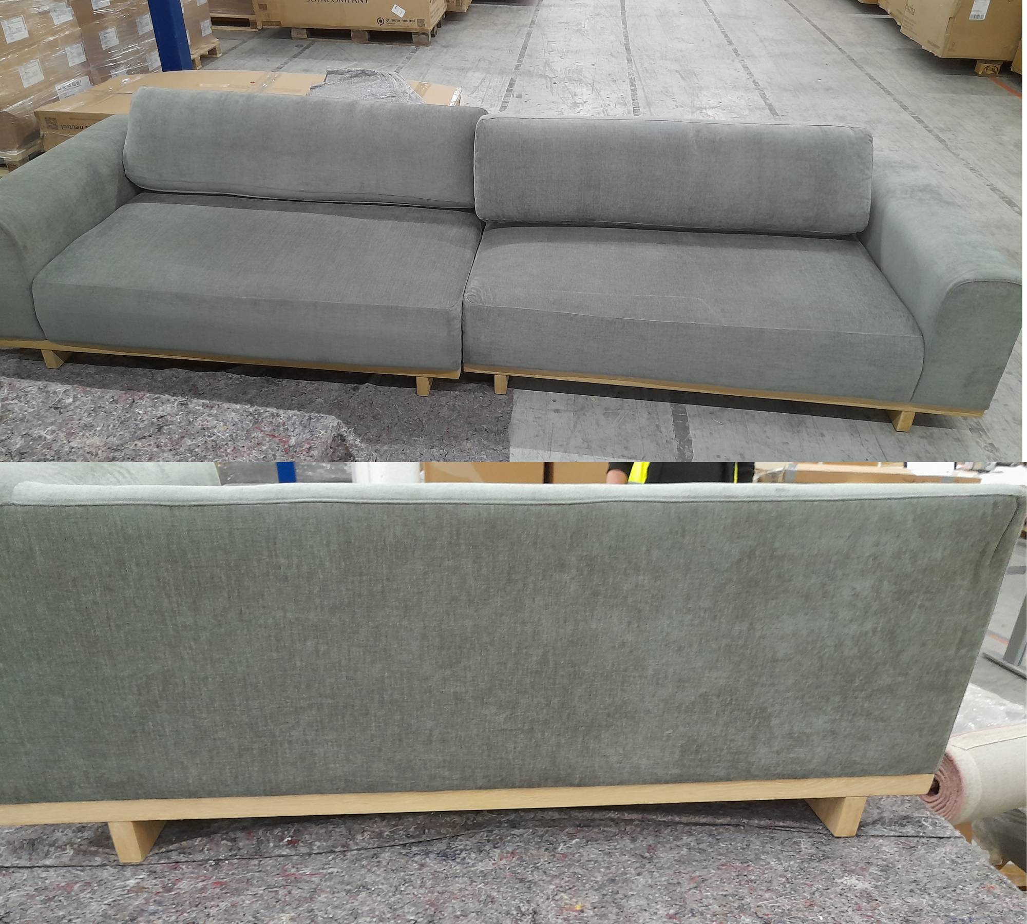 Aya Sofa 4-Sitzer Planet Grey Green | SOFACOMPANY | COCOLI
